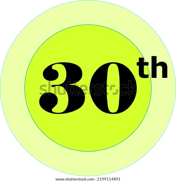 Ordinal Numbers Counting Vector Art Illustration Stock Vector (Royalty ...