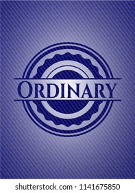 Ordinary Emblem Jean Texture Stock Vector (Royalty Free) 1141675850 ...