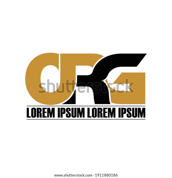 Org Letter Monogram Logo Design Vector Stock Vector (Royalty Free ...