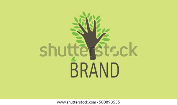 Organic Bio Production Vector Logo Template Stock Vector (Royalty Free ...