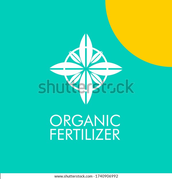 Organic Fertilizer Logo Icon Simple Shape Stock Vector (Royalty Free ...