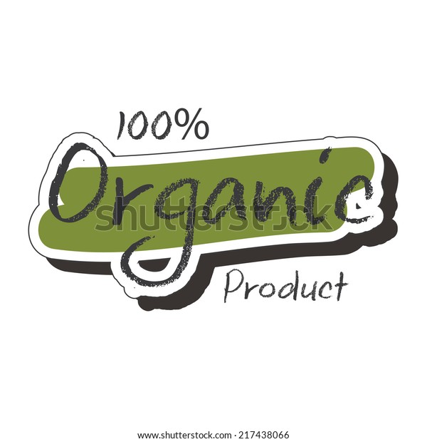 Organic Graphic Design Vector Illustration Stock Vector (Royalty Free ...