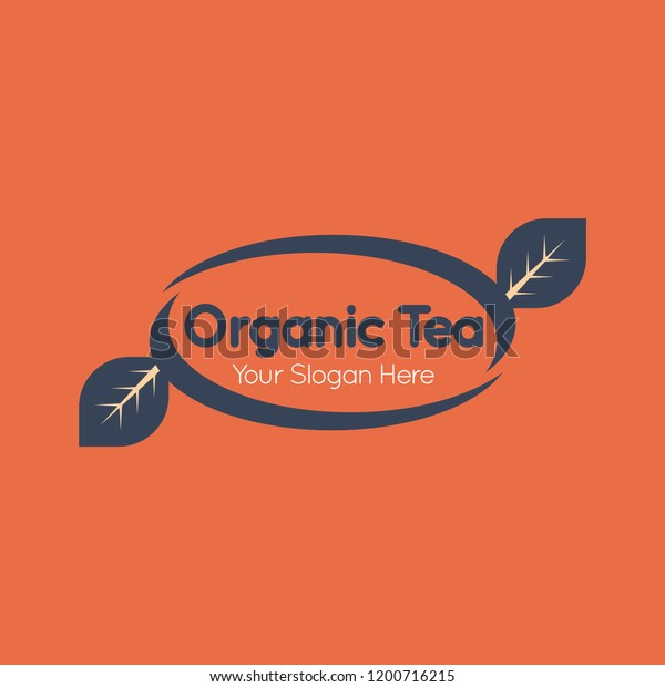Organic Tea Logo Template Stock Vector (Royalty Free) 1200716215 ...