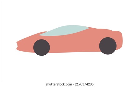 Organic Vector Cartoon Car Shape Stock Vector (Royalty Free) 2170374285 ...