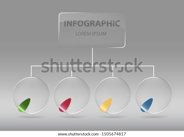 Organization Chart Transparent Rectangle Transparent Balls Stock Vector ...