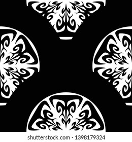 Oriental Scale Seamless Pattern Vol1 Stock Vector (Royalty Free ...