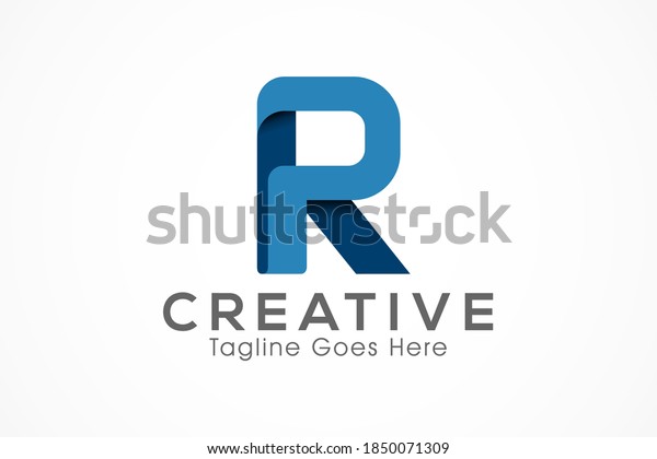 Origami Letter R Vector Logo Stock Vector (Royalty Free) 1850071309 ...