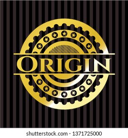 Origin Gold Badge Stock Vector (Royalty Free) 1371725000 | Shutterstock