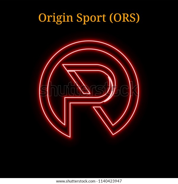 Origin Sport Ors Cryptocurrency Symbol Vector Stock Vector (Royalty ...
