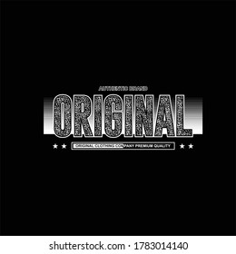 Original Authentic Brand Grunge Texture Vintage Stock Vector (Royalty ...