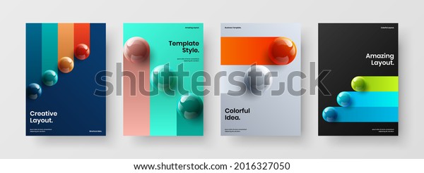 Original Catalog Cover A4 Design Vector Stock Vector (Royalty Free ...