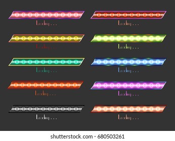 Load Band Colletion Stock Vector (Royalty Free) 680503285 | Shutterstock