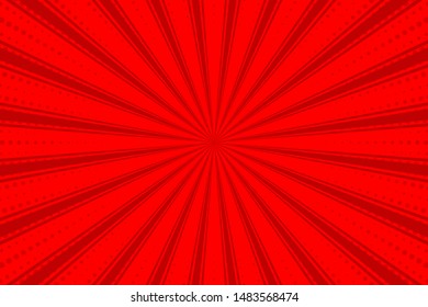 Original Colorful Comic Background Red Colors Stock Vector (Royalty ...