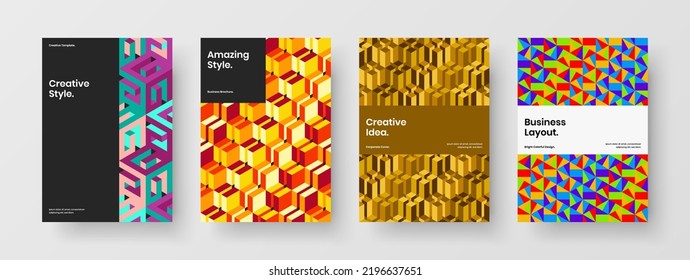 Original Front Page Vector Design Layout Stock Vector (Royalty Free ...