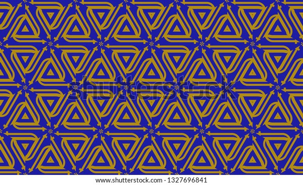 Original Interior Background Triangles Style Curved Stock Vector ...