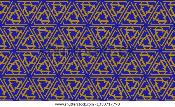 Original Interior Background Triangles Style Curved Stock Vector ...