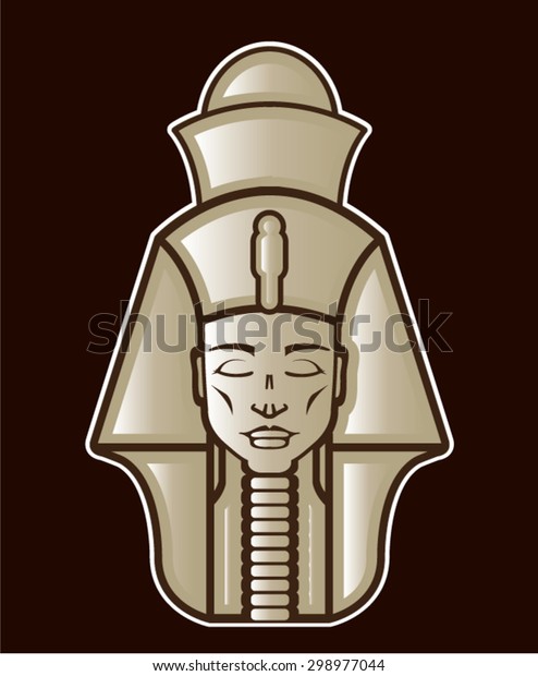 Original Pharaoh Egyptian Rulers Vector Illustration: เวกเตอร์สต็อก ...
