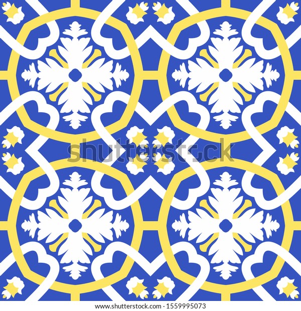 Original Traditional Portuguese Pattern Vector Abstract Stock Vector ...