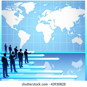 Original Vector Illustration Modern Business Design Stock Vector ...