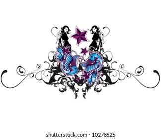 Ornament Emblem Stock Vector (Royalty Free) 10278625 | Shutterstock