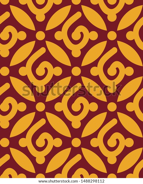 Ornament Pattern Serbian Medieval Orthodox Monastery Stock Vector ...