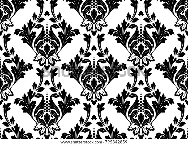 Ornament Royal Victorian Seamless Texture Wallpapers Stock Vector ...