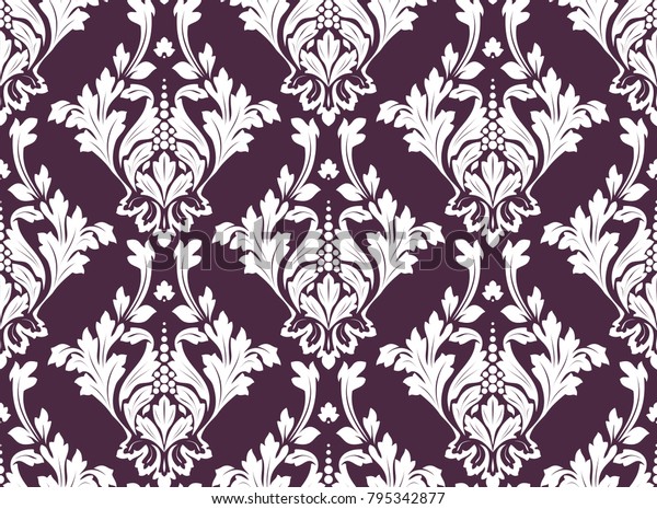 Ornament Royal Victorian Seamless Texture Wallpapers Stock Vector ...