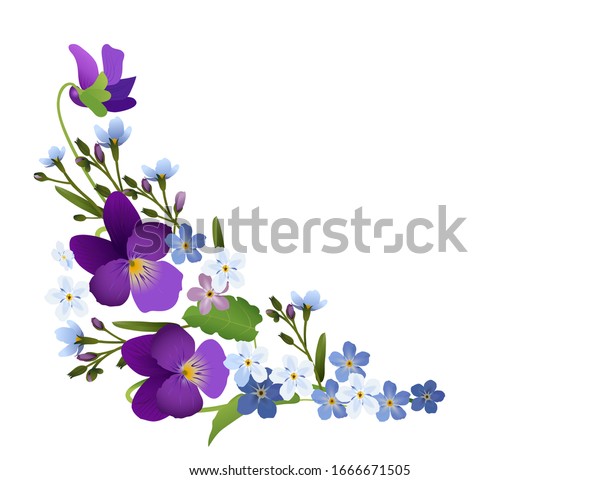 8,661 Purple Forget Me Not Images, Stock Photos & Vectors | Shutterstock