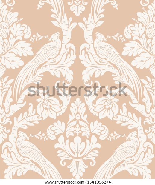 Ornament Wallpaper Motif Print Pattern Vector Stock Vector (Royalty ...