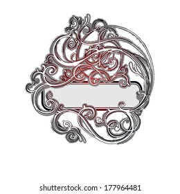 Ornate Hand Drawn Frame Template Stock Vector (Royalty Free) 177964481 ...