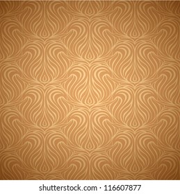 Ornate Wallpaper Background Stock Vector (Royalty Free) 116607877 ...