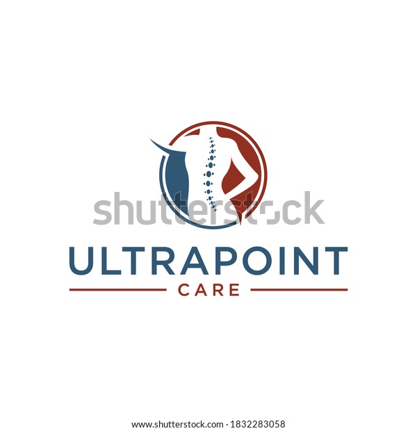 Orthopedic Spine Logo Symbol Vector Design Stock Vector (Royalty Free ...