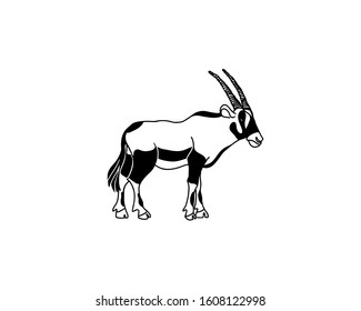 330 Oryx Outline Images, Stock Photos & Vectors | Shutterstock
