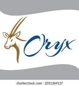 962 Oryx vector logo Images, Stock Photos & Vectors | Shutterstock