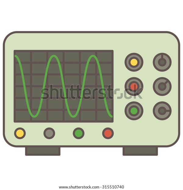 「Oscilloscope Icon」のベクター画像素材（ロイヤリティフリー） 315510740