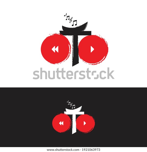 Oto Japan Red Black Logo Playful Stock Vector (Royalty Free) 1921063973 ...