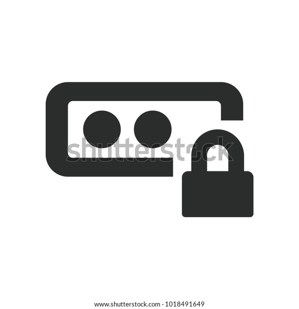 Otp Icon Password Symbol Modern Simple Stock Vector (Royalty Free ...