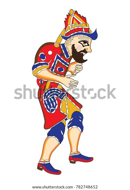 Ottoman Shadow Game Hacivat Stok Vektör (Telifsiz) 782748652 | Shutterstock