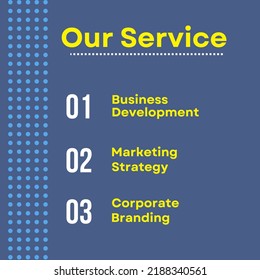 Our Services Banner Vector Illustration Social Stock Vector (Royalty ...