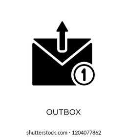 Outbox Transparent Icon Outbox Symbol Design Stock Vector (Royalty Free ...