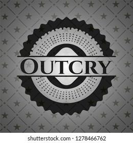 Outcry Dark Badge Stock Vector (Royalty Free) 1278466762 | Shutterstock