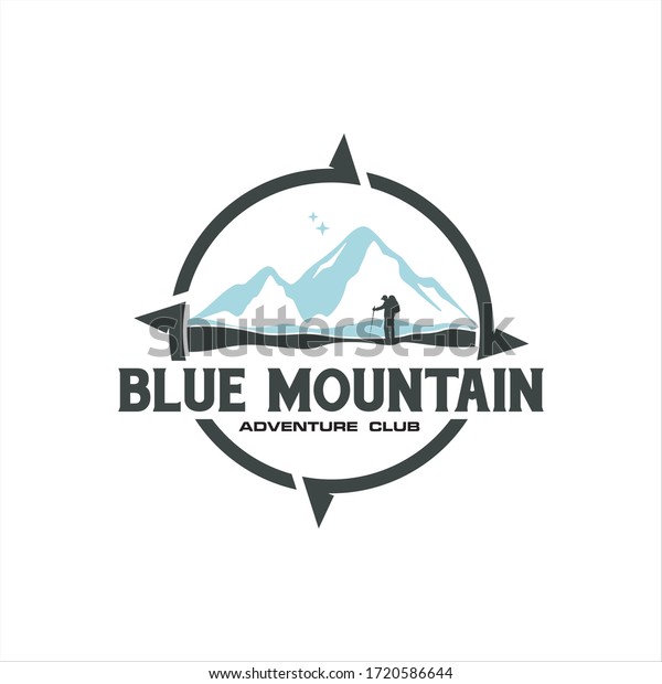 Outdoor Adventure Compass Logo Design Stock Vector (Royalty Free ...