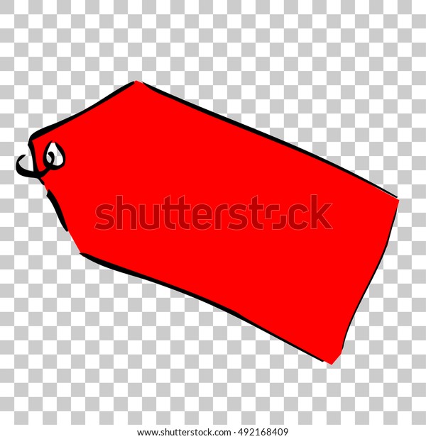 Outline Blank Tags Stock Vector (Royalty Free) 492168409 | Shutterstock