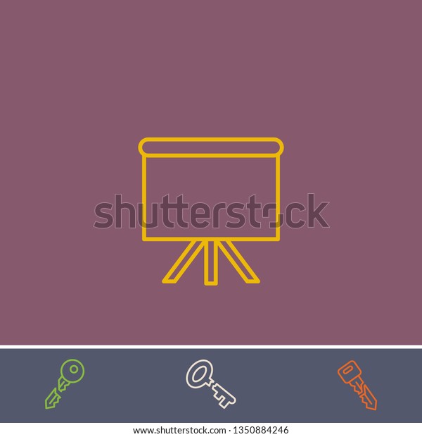 Outline Board Iconbest Board Vector Illustrated Stock Vector (Royalty ...