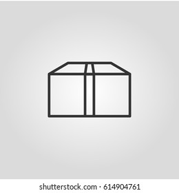 Outline Box Web Icon Ilustration Vector Stock Vector (Royalty Free ...