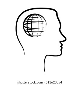 2,847 Brain globe logo Images, Stock Photos & Vectors | Shutterstock