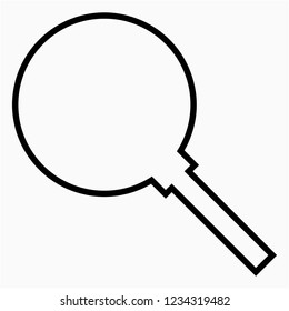 Outline Find Vector Icon Stock Vector (Royalty Free) 1234319482 ...