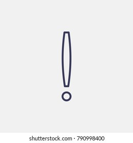 「Outline Interjection Icon Illustration Isolated Vector」のベクター画像素材 ...