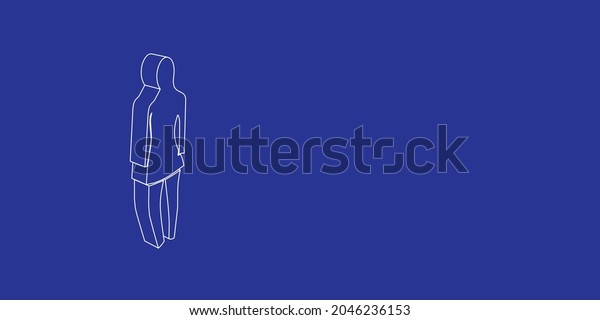 Outline Large Burkini Symbol Made White: เวกเตอร์สต็อก (ปลอดค่า ...