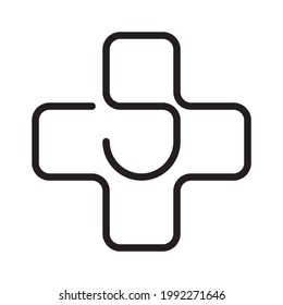 504 J cross logo Images, Stock Photos & Vectors | Shutterstock
